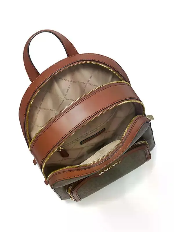 Michael Kors Jaycee Monogram Backpack - Brown