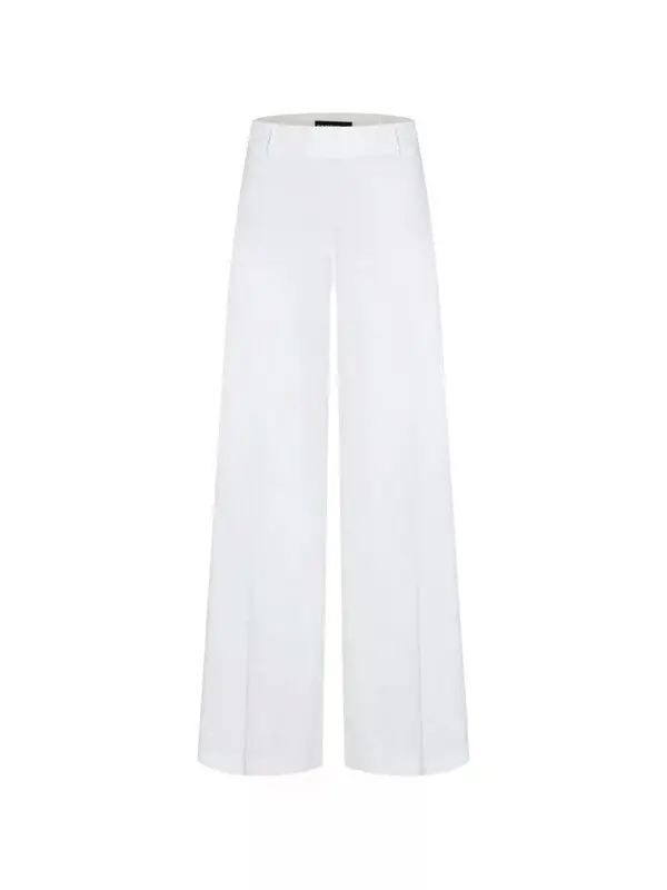 CAMBIO California Wide-leg Trousers - White
