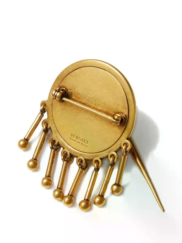 Versace Scudo Brooch