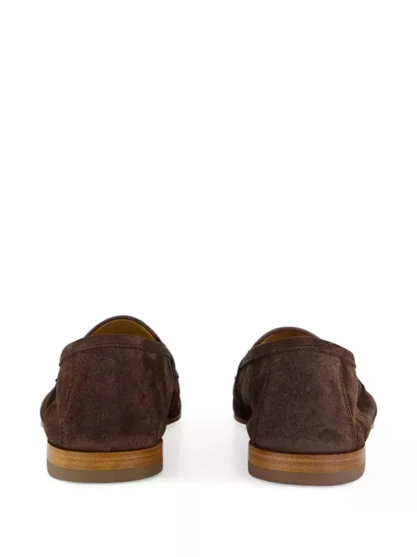Frescobol Carioca Leme Suede Loafers - Brown