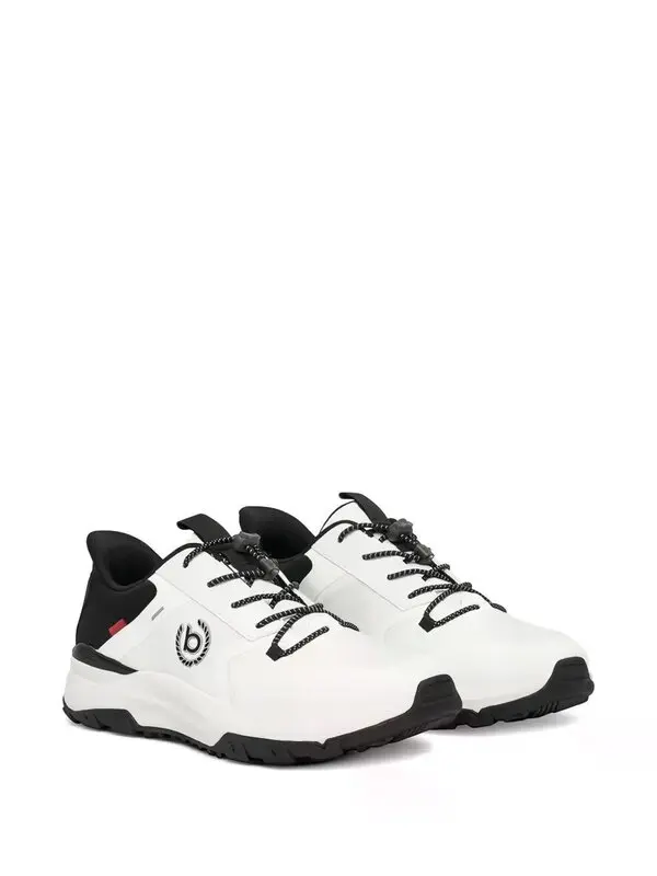 BUGATTI Panelled Toggle-fastening Sneakers - White