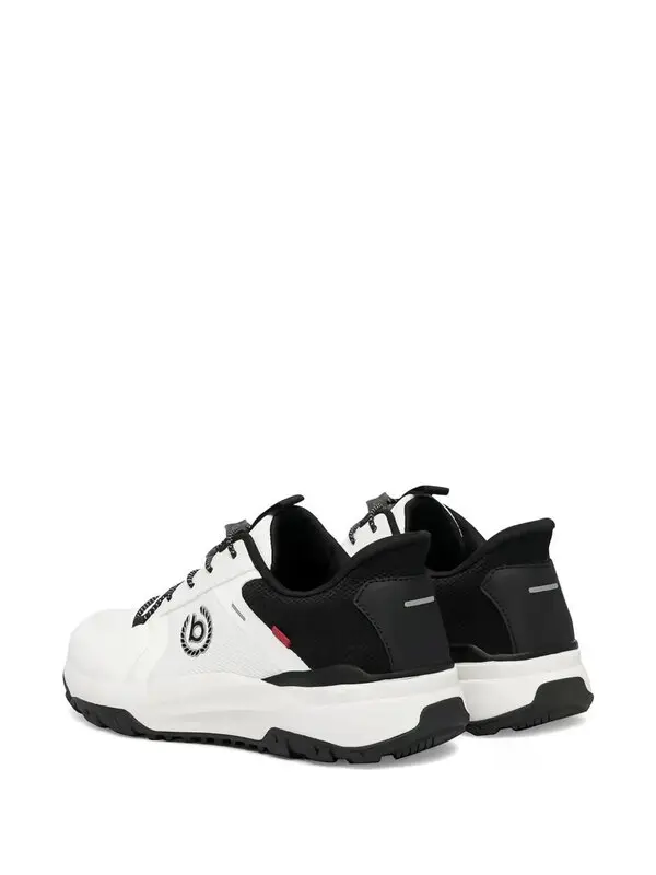 BUGATTI Panelled Toggle-fastening Sneakers - White