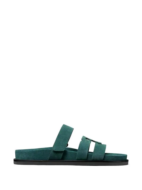 Tory Burch Ines Suede Sandals - Green