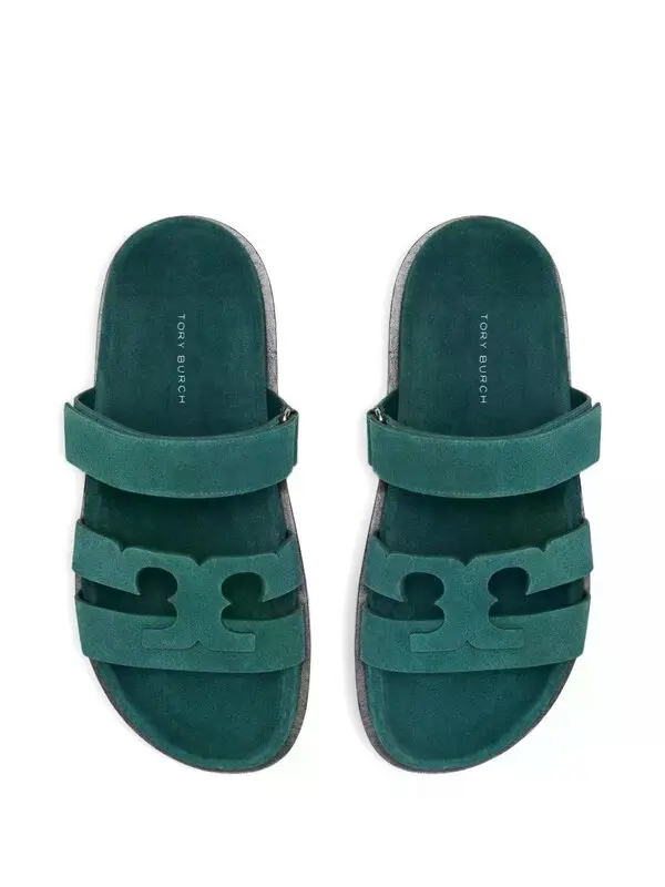 Tory Burch Ines Suede Sandals - Green