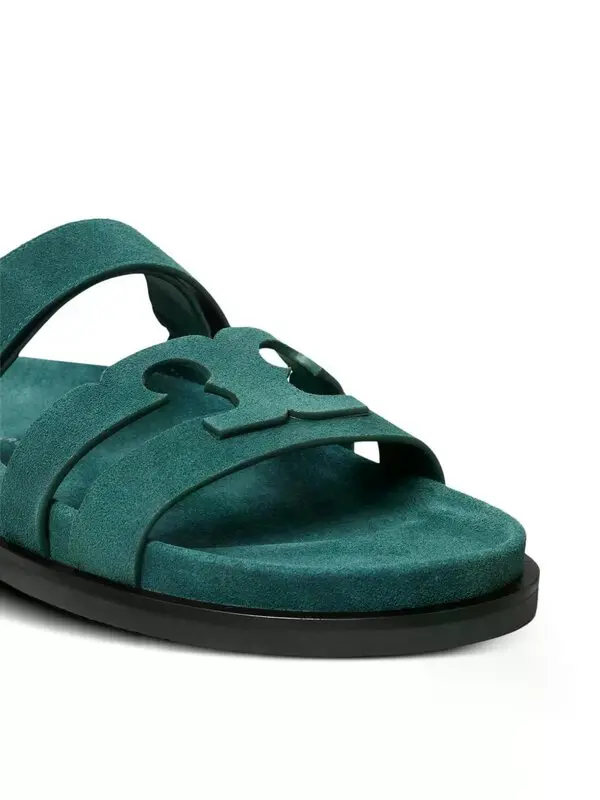 Tory Burch Ines Suede Sandals - Green