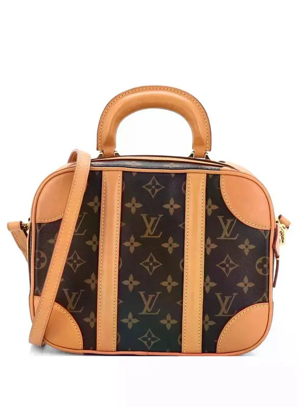 LOUIS VUITTON Valisette Handbag Monogram Canvas Pm - Brown