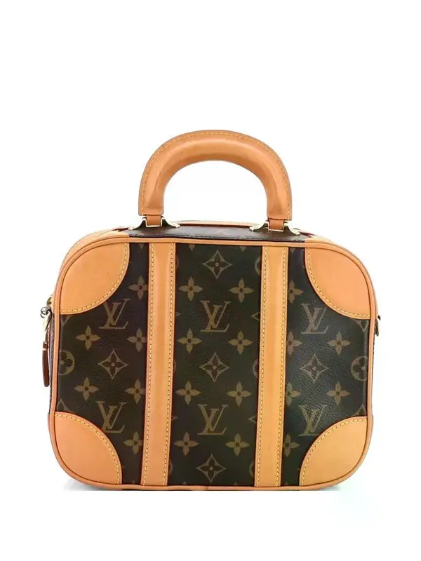 LOUIS VUITTON Valisette Handbag Monogram Canvas Pm - Brown