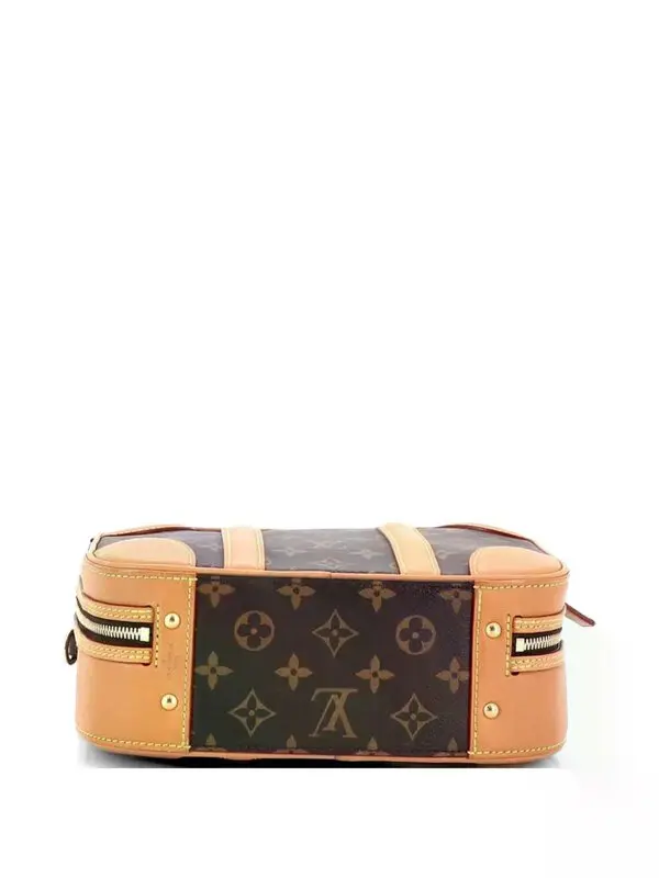 LOUIS VUITTON Valisette Handbag Monogram Canvas Pm - Brown
