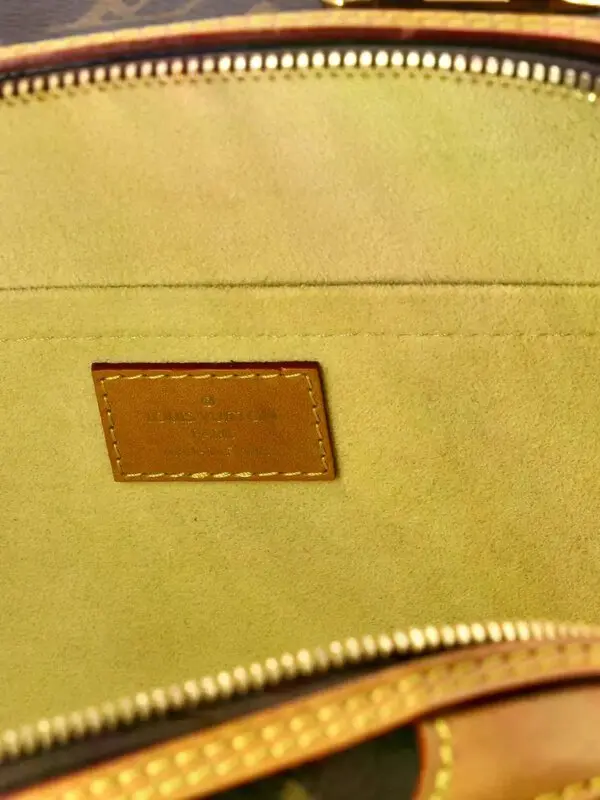 LOUIS VUITTON Valisette Handbag Monogram Canvas Pm - Brown