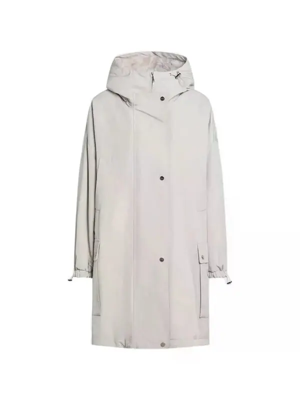 Max Mara Gailco Parka Coat - Grey