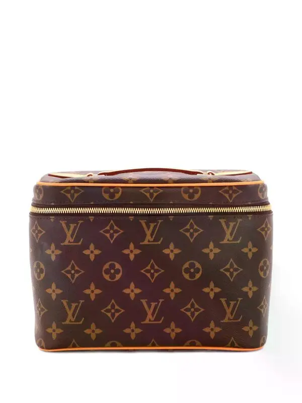 LOUIS VUITTON Nice Vanity Case Monogram Canvas Bb Pouch - Brown