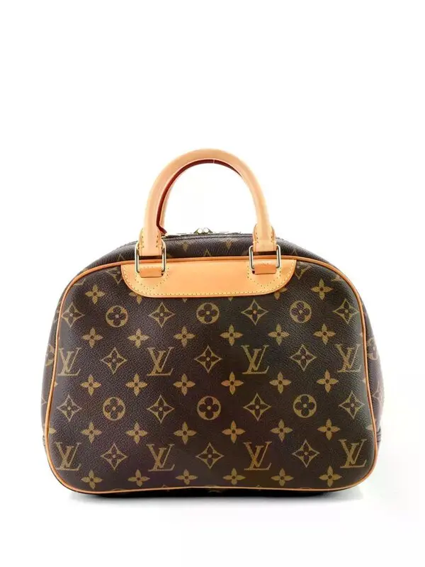 LOUIS VUITTON Trouville Handbag Monogram Canvas Satchel