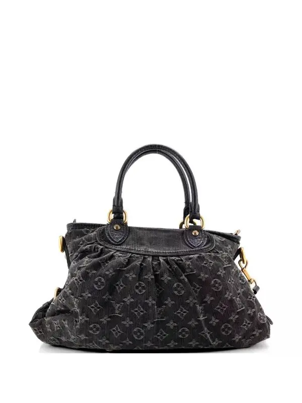 LOUIS VUITTON Neo Cabby Handbag Monogram Denim Mm