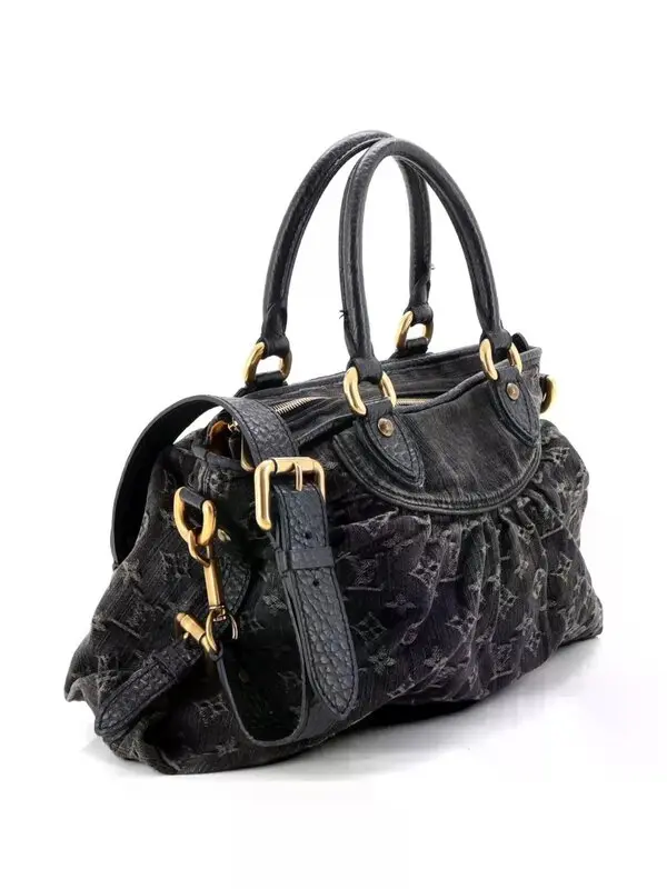LOUIS VUITTON Neo Cabby Handbag Monogram Denim Mm