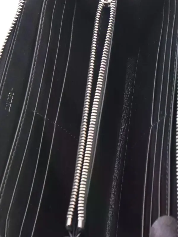 Dior 2010-2026 Leather Wallet Long Wallets