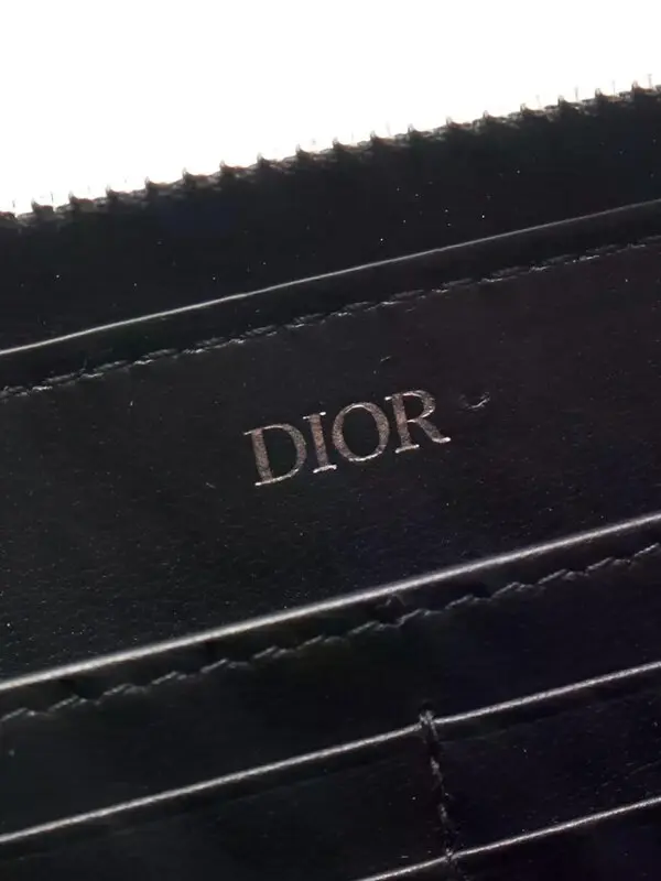 Dior 2010-2026 Leather Wallet Long Wallets