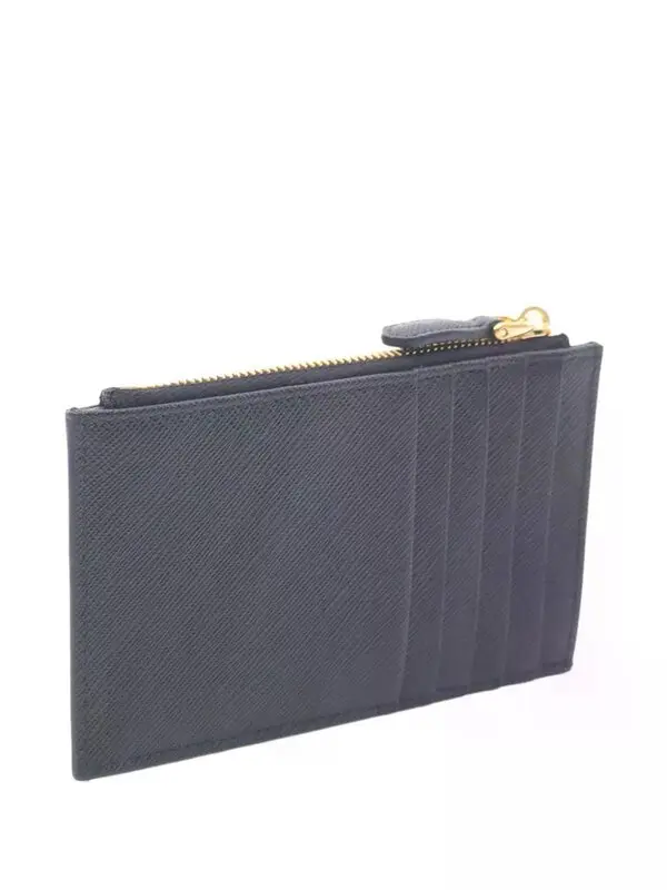 Prada 2013-2026 Saffiano Card Holder - Black