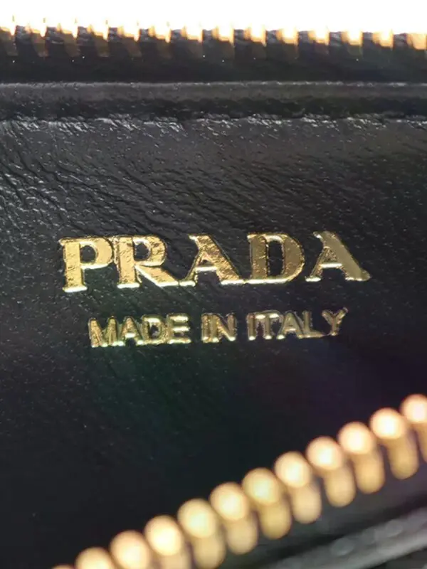 Prada 2013-2026 Saffiano Card Holder - Black