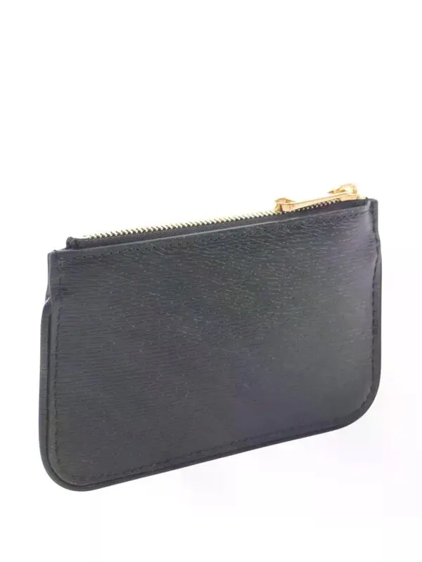 Gucci 2016-2026 Leather Script Coin Pouch