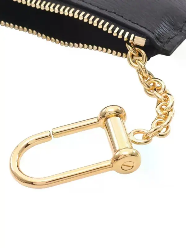 Gucci 2016-2026 Leather Script Coin Pouch