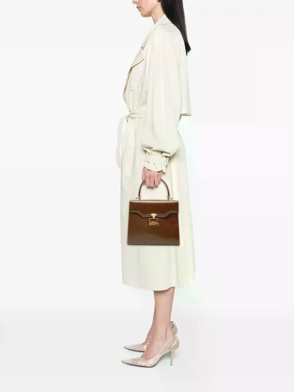 Gucci 20th Century Calfskin Lady Lock Satchel