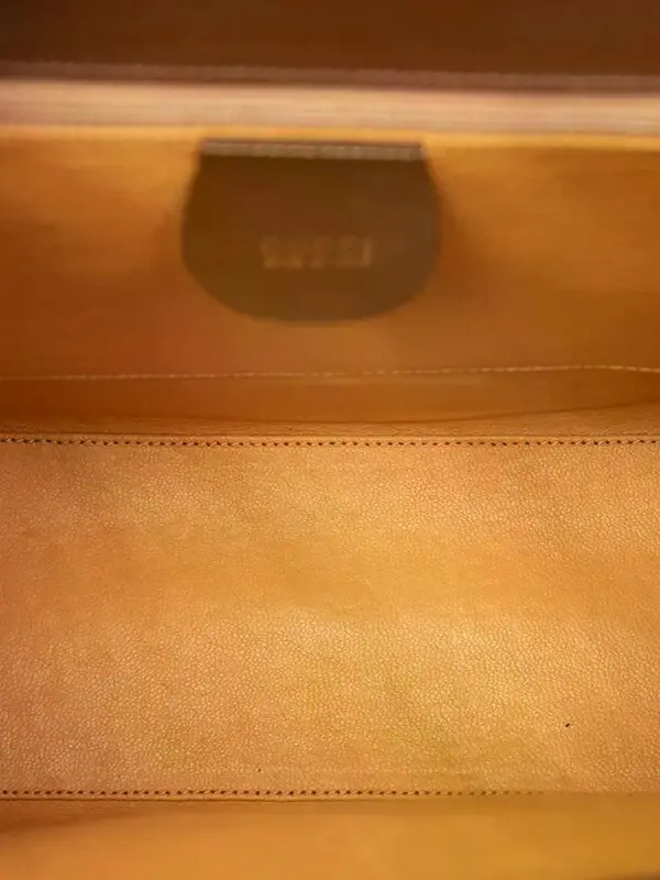 Gucci 20th Century Calfskin Lady Lock Satchel
