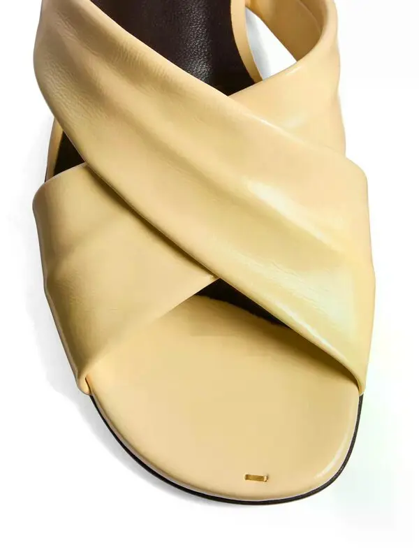 Khaite Liria Flat Sandals - Neutrals