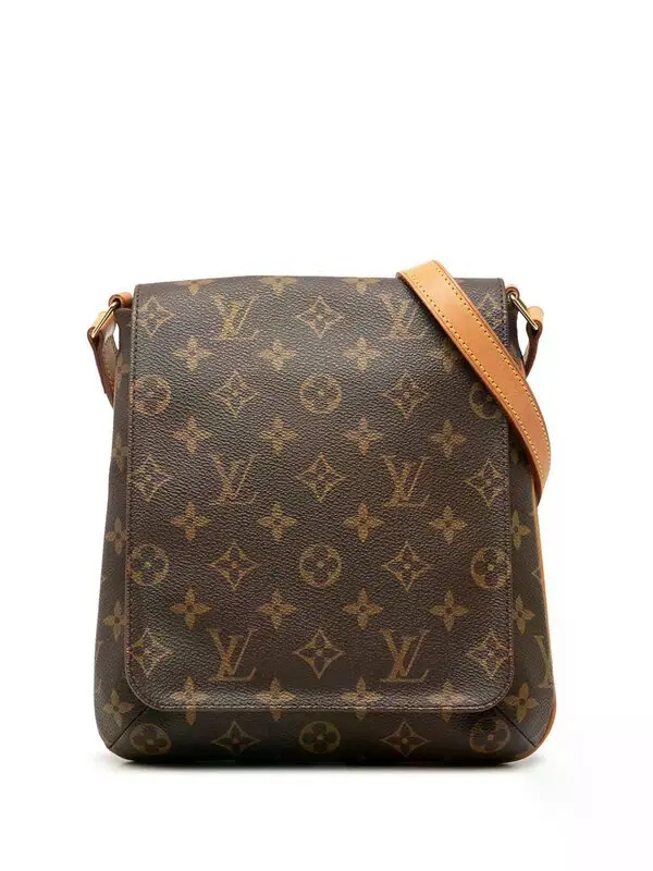 LOUIS VUITTON 2001 Monogram Musette Salsa Pm - Brown
