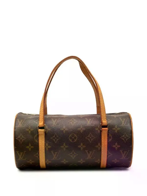 LOUIS VUITTON 2004 Monogram Papillon 26 Handbag - Brown