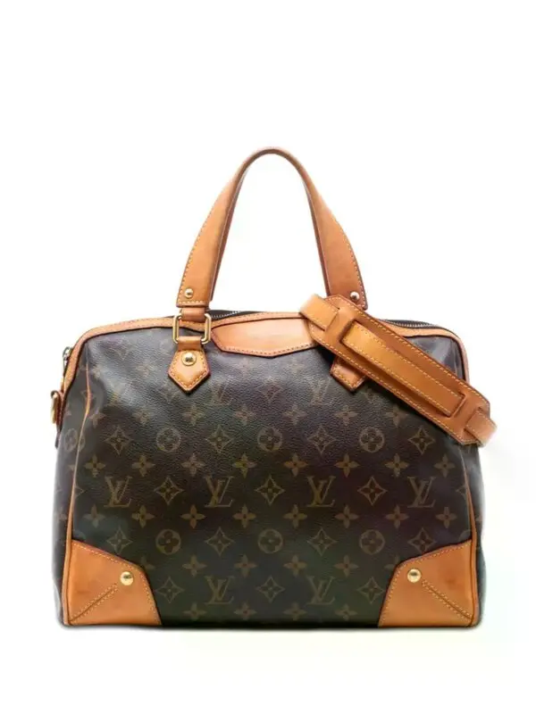LOUIS VUITTON 2014 Monogram Retiro Pm Satchel - Brown