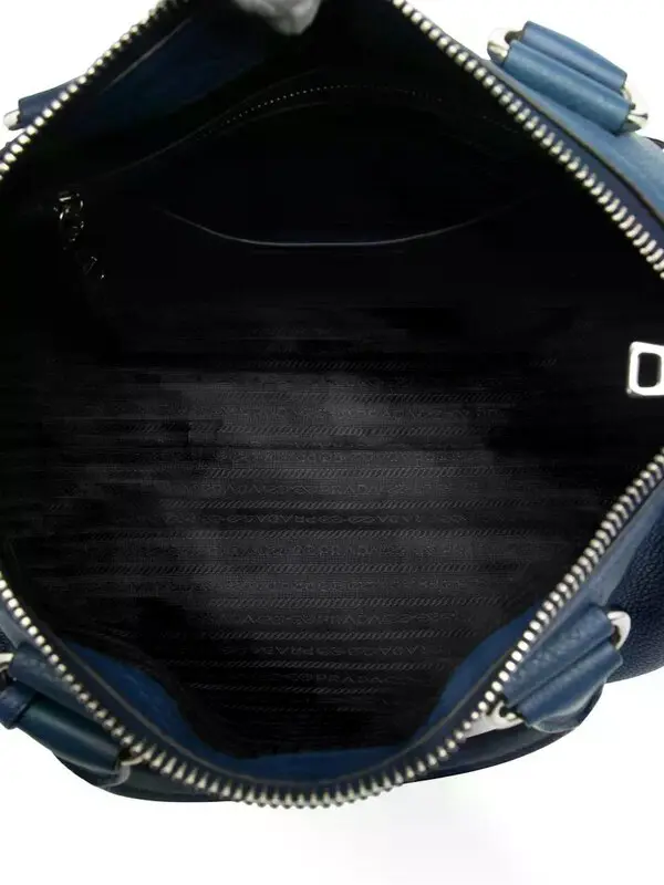 Prada Vitello Phenix Zip Top Satchel
