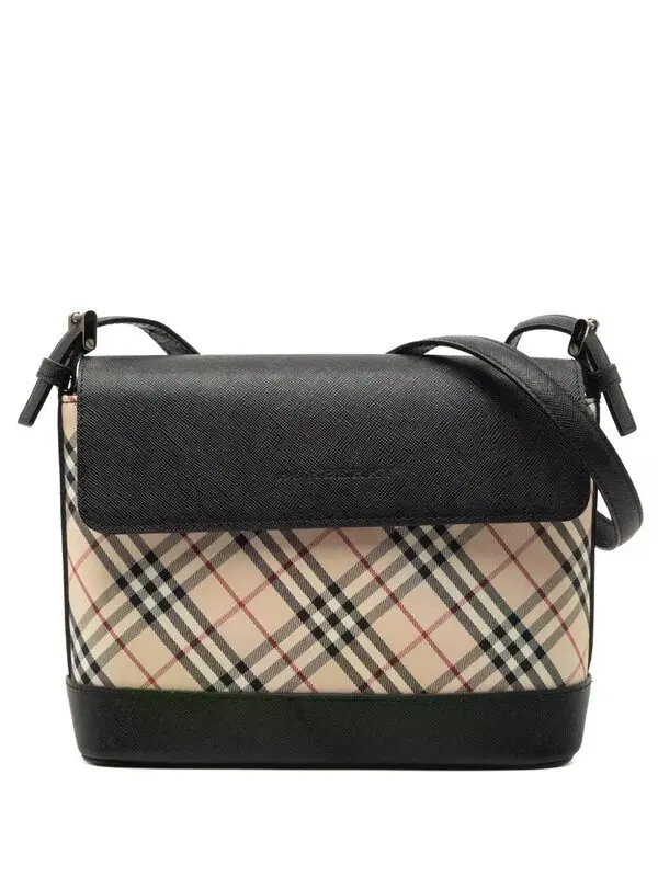 Burberry Nova Check Crossbody Bag - Neutrals