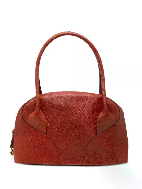 Loewe 1990-2000 Grained Calfskin Handbag