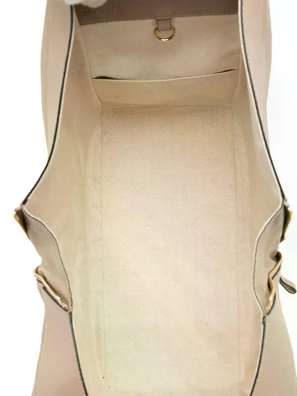 Loewe Grained Calfskin Hammock Satchel - Neutrals