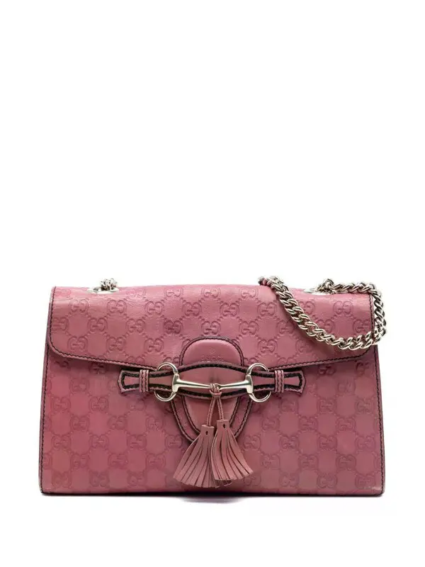 Gucci 2016-2026 Medium Sima Emily Shoulder Bag - Pink