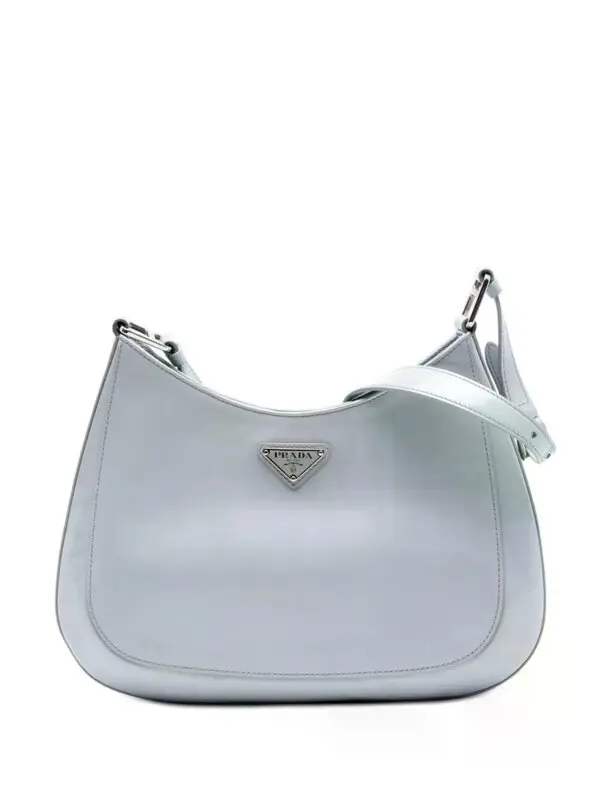 Prada 2013-2016 Spazzolato Leather Cleo Shoulder Bag