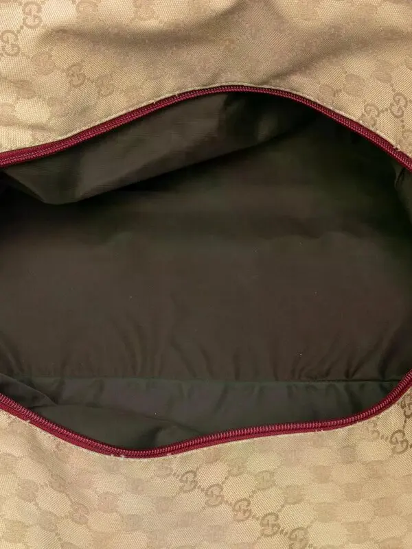 Gucci Gg Canvas Web Travel Bag - Neutrals