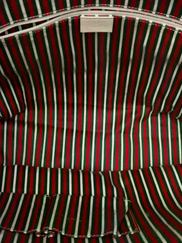 Gucci Large Gg Canvas Britt Tote Bag