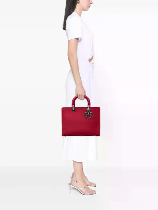 Dior 2007 Large Satin Lady Satchel