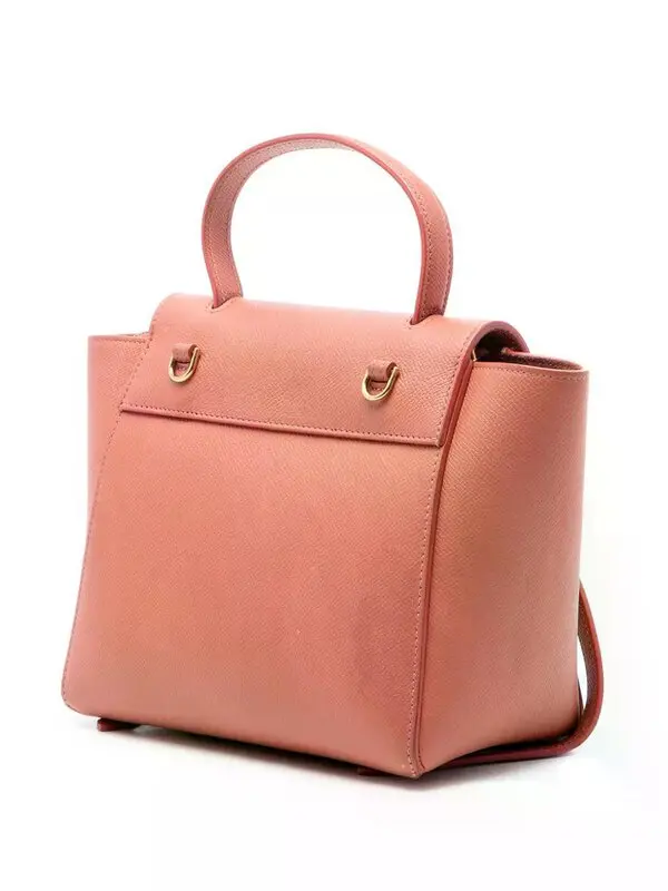 Celine Nano Grained Calfskin Belt Bag - Orange