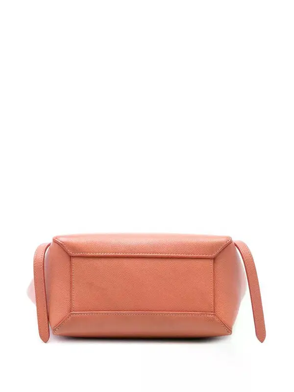 Celine Nano Grained Calfskin Belt Bag - Orange