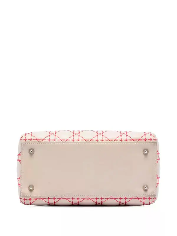 Dior 2012 Medium Lady Satchel - Orange