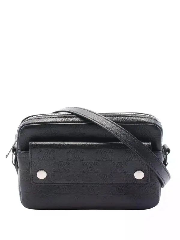 Celine 2010-2026 Mini Triomphe Camera Bag - Black
