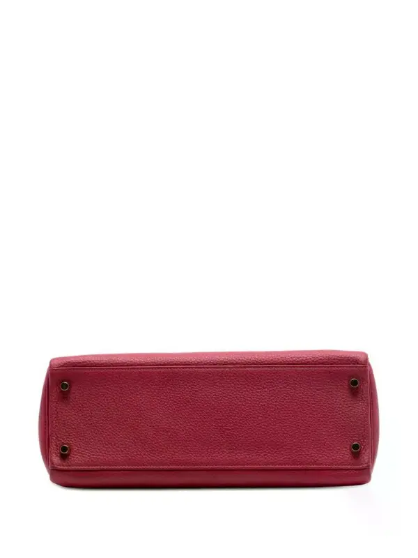 Hermès 2015 Togo Kelly Ii Retourne 32 Satchel - Red