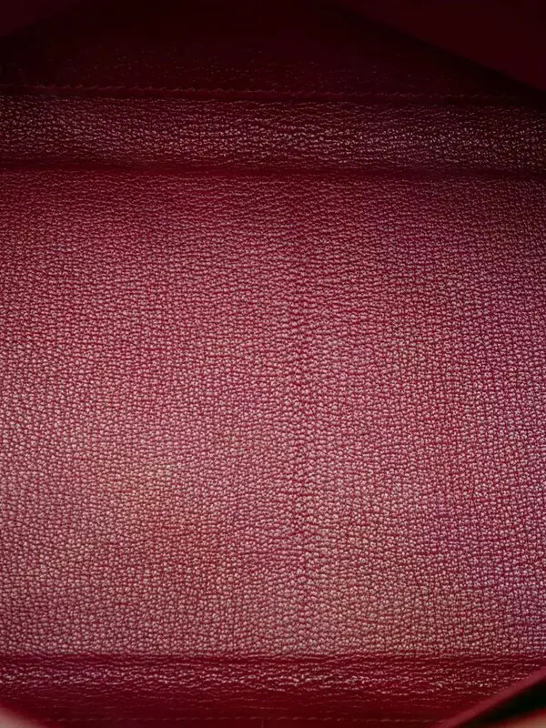 Hermès 2015 Togo Kelly Ii Retourne 32 Satchel - Red