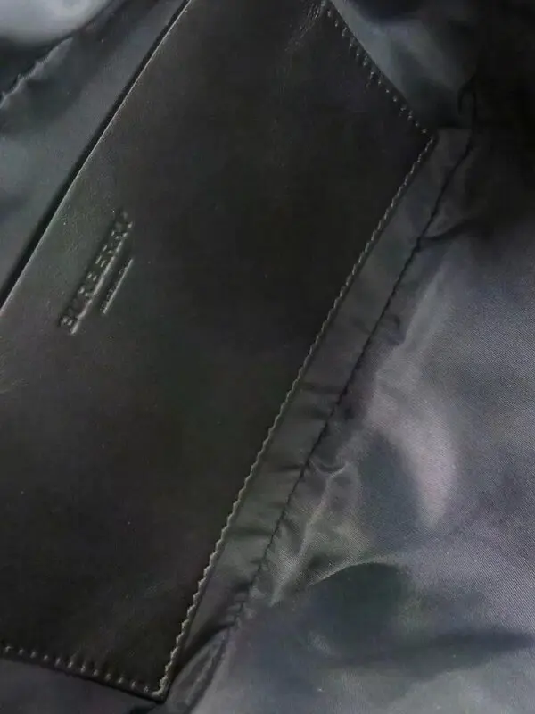 Burberry Logo Printed Nylon Belt Bag - Brown