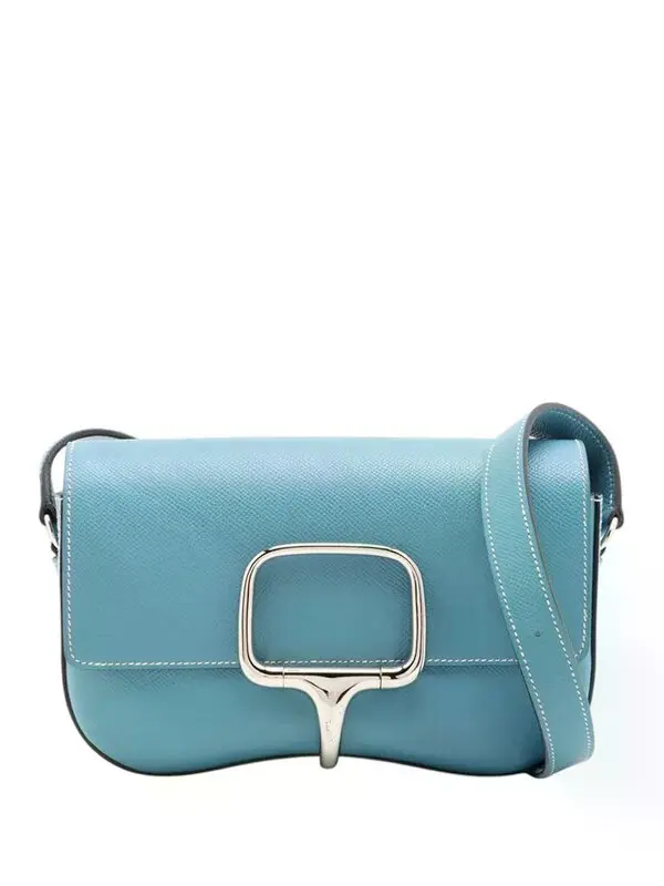 Hermès Epsom Della Cavalleria Elan Crossbody Bag - Blue