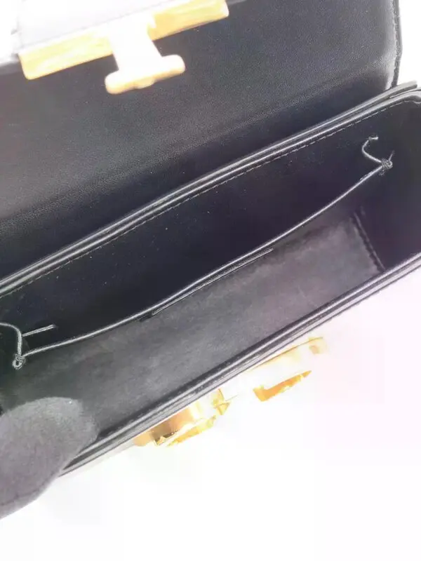 Dior 2021-2026 Leather 30 Montaigne Box Bag - Black