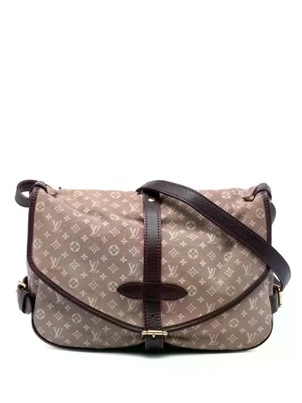 LOUIS VUITTON 2012 Monogram Idylle Saumur 30 Crossbody Bag - Pink