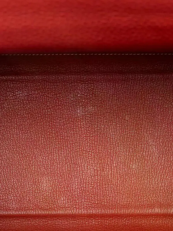 Hermès 2011 Clemence Kelly Ii Retourne 32 Satchel - Orange